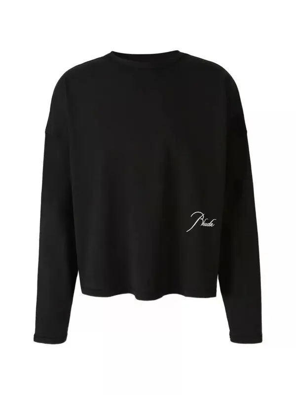 Rhude Logo-print Long-sleeve T-shirt