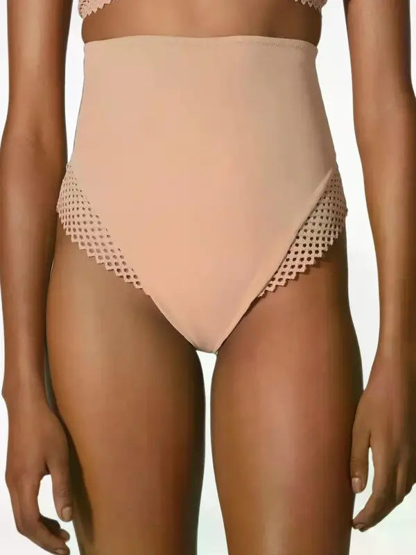Wolford Romantic Net High-waisted Briefs