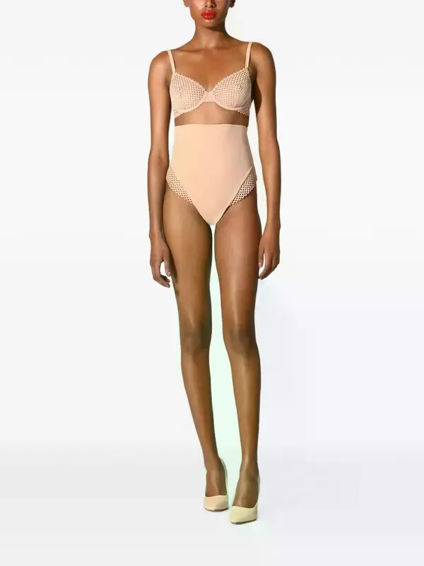 Wolford Romantic Net High-waisted Briefs