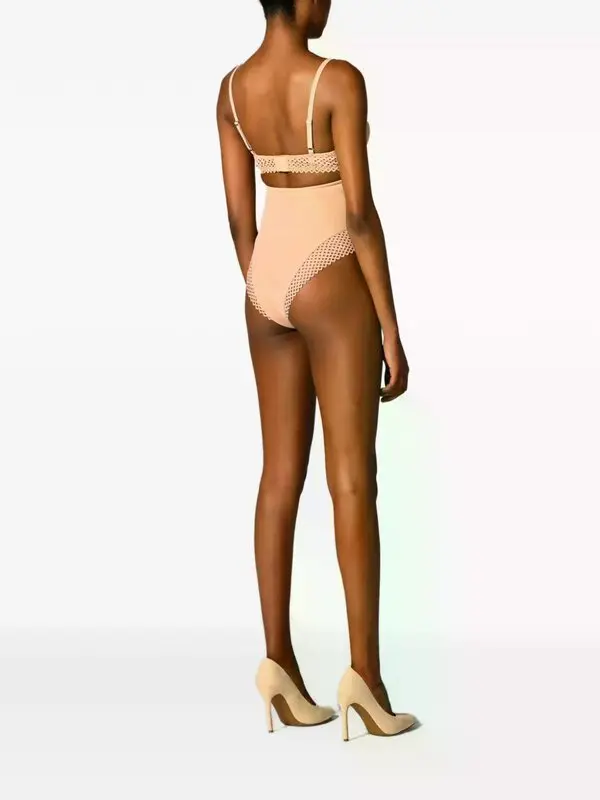 Wolford Romantic Net High-waisted Briefs
