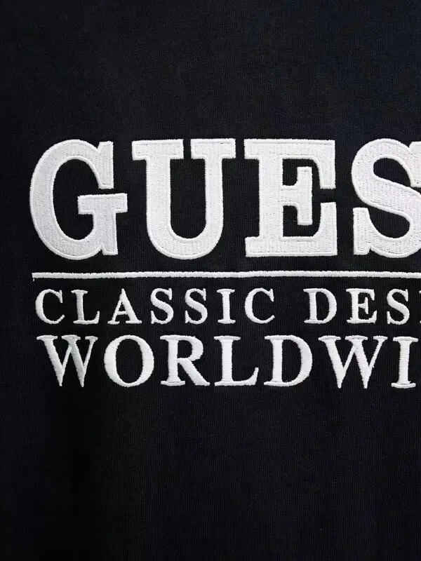 Guess Logo-embroidered T-shirt