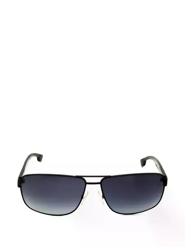 BOSS Rectangle-frame Metal Sunglasses