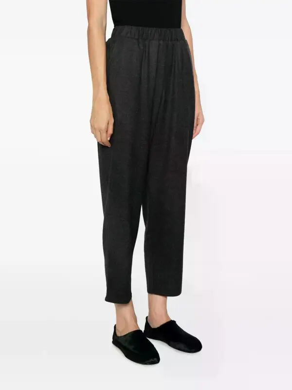 Dusan Flannel Carrot Trousers