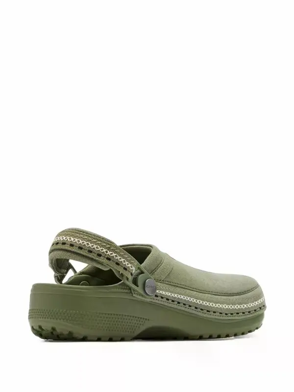 CROCS Topstitched Mules