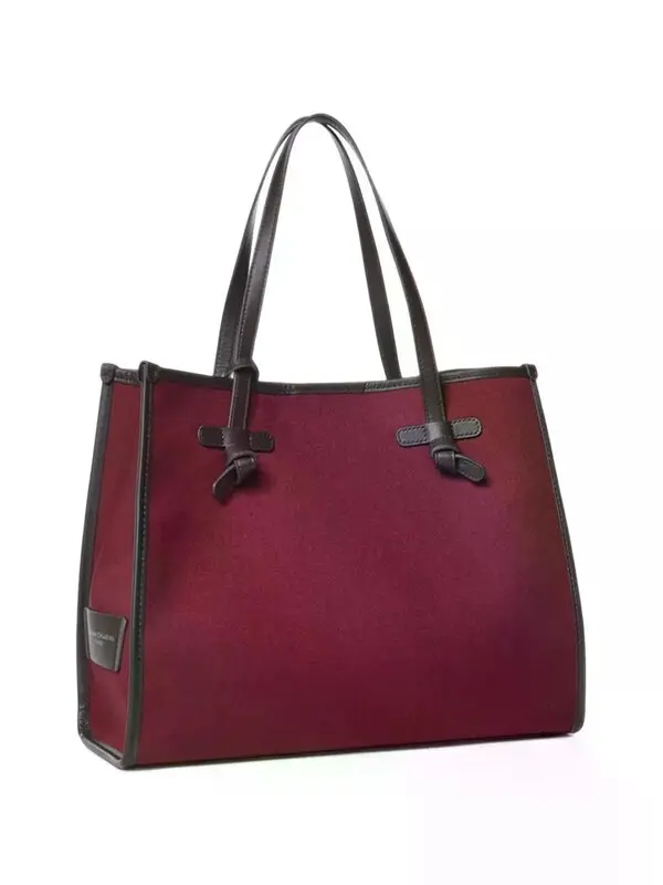 GIANNI CHIARINI Marcella Leather-trim Tote Bag
