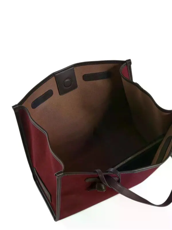 GIANNI CHIARINI Marcella Leather-trim Tote Bag