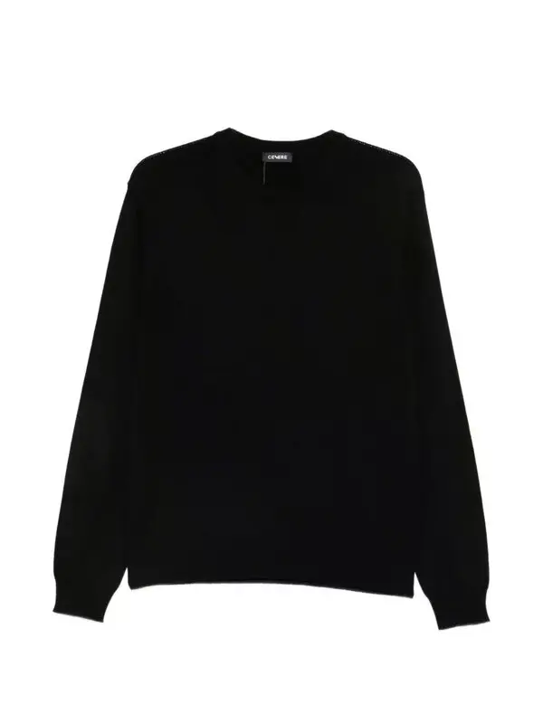 CENERE GB Crew-neck Long-sleeve Sweater