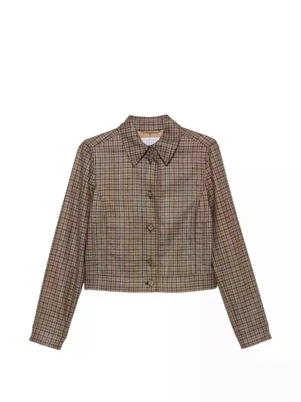 Gabriela Hearst Thereza Micro-check Jacket
