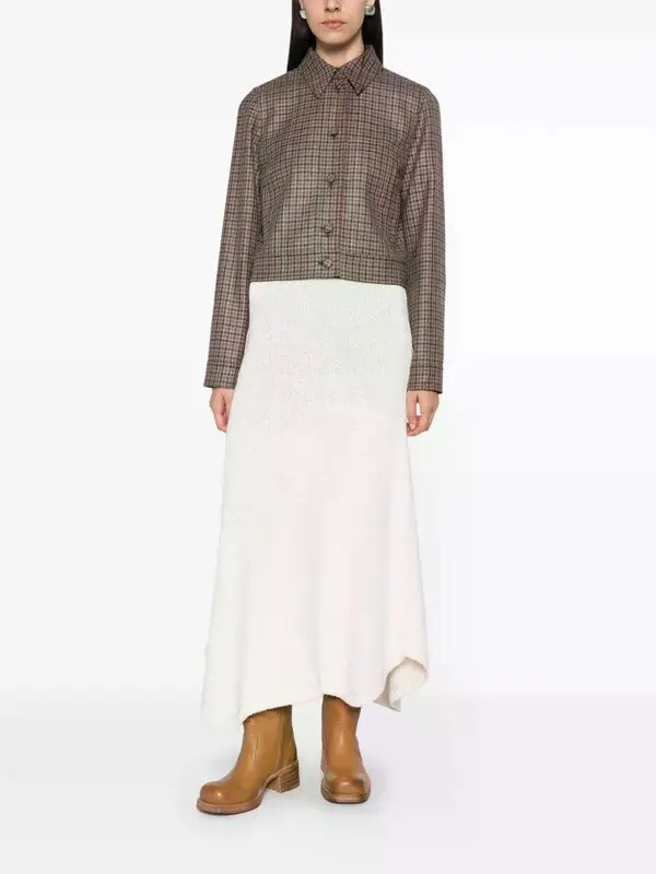 Gabriela Hearst Thereza Micro-check Jacket