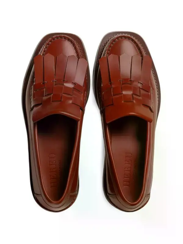 Hereu Marti Interwoven Fringe Loafers
