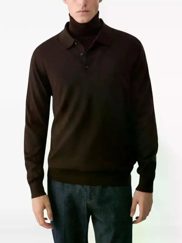 Liu Jo Polo Shirt In Wool Merino