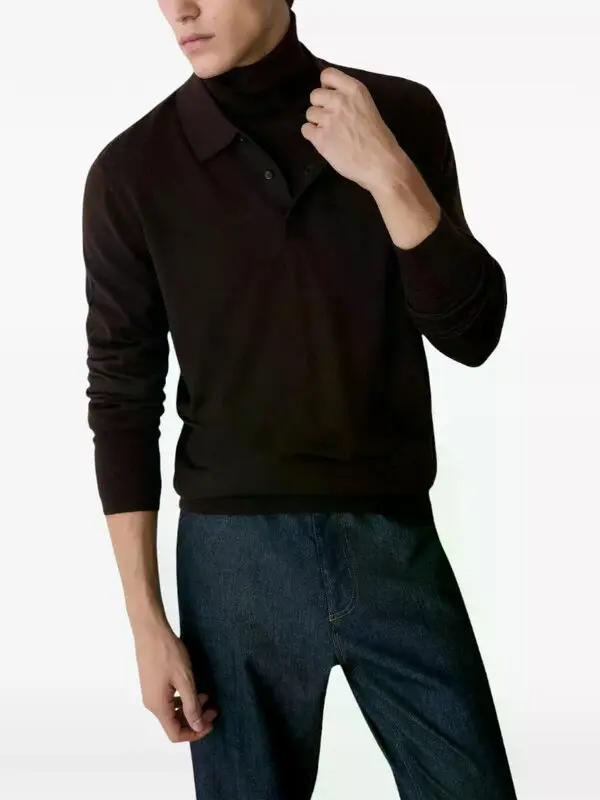 Liu Jo Polo Shirt In Wool Merino