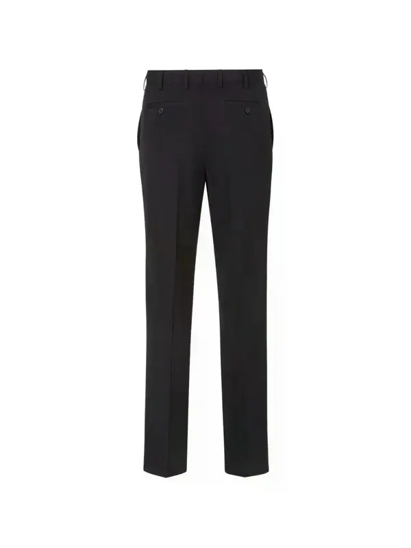 Fendi Wool Trousers - Black