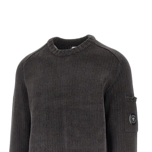 C.P. COMPANY Cotton Chenille Crewneck Weater