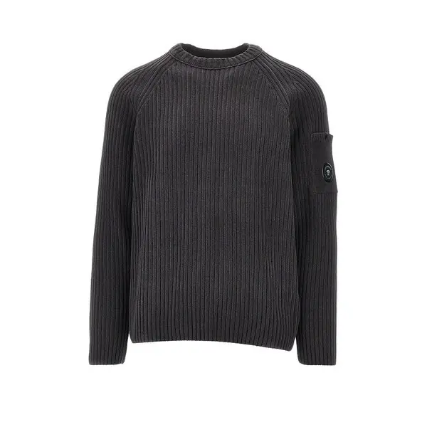 C.P. COMPANY Ribbed Cotton Chenille Weater