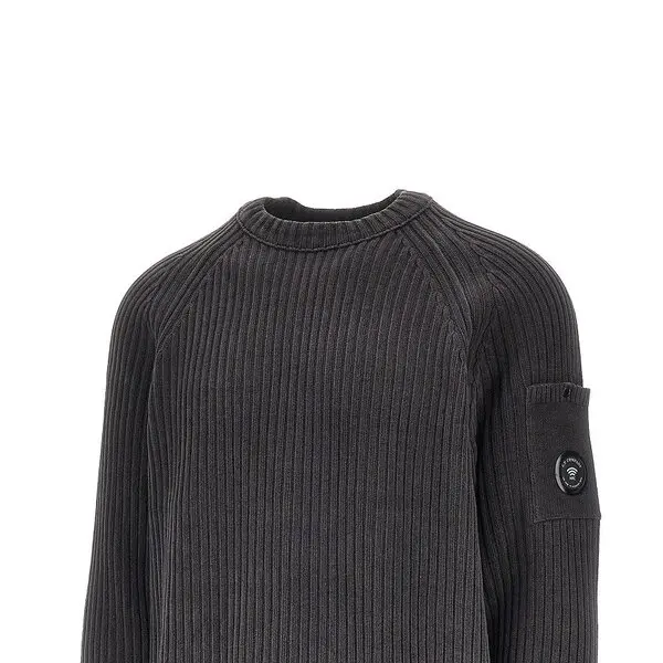 C.P. COMPANY Ribbed Cotton Chenille Weater