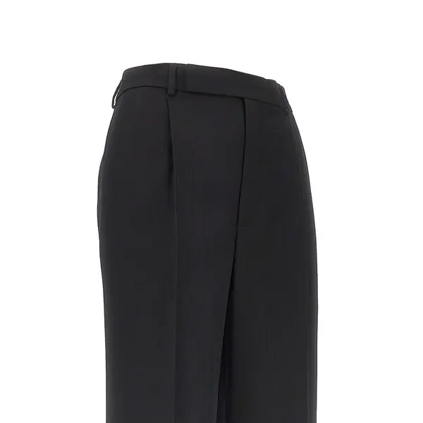 Saint Laurent Wool-blend Crepe Pants