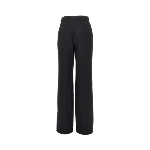 Saint Laurent Wool-blend Crepe Pants