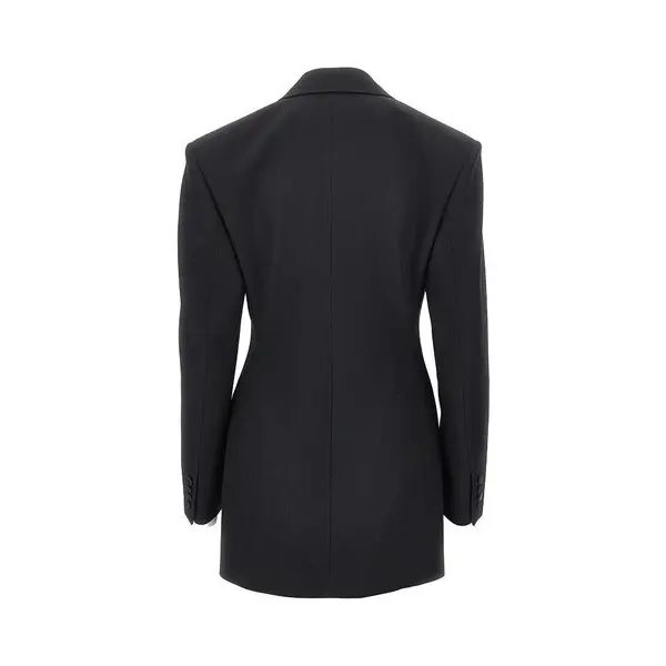 Saint Laurent Grain De Poudre Single-breasted Tuxedo Jacket