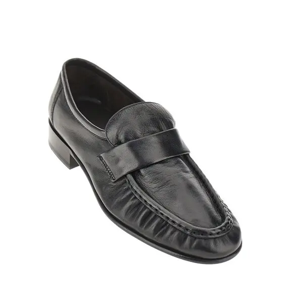 THE ROW Leather Soft Loafers