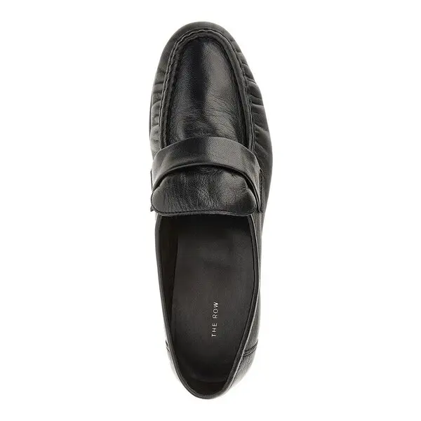 THE ROW Leather Soft Loafers
