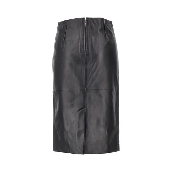 Isabel Marant Étoile Tuline' Leather Midi Skirt