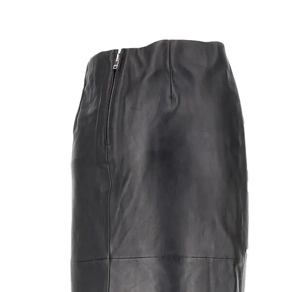 Isabel Marant Étoile Tuline' Leather Midi Skirt