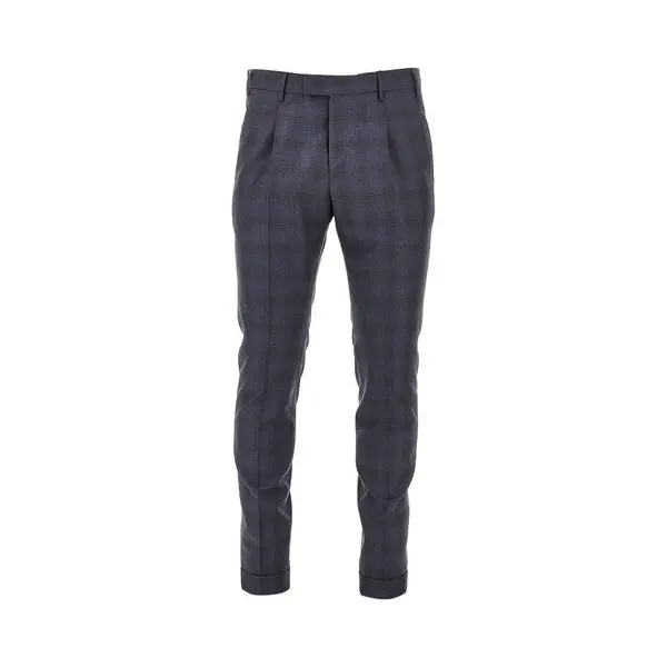 PT TORINO Check Wool Master Fit Pants