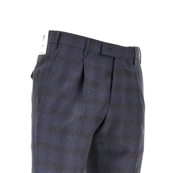 PT TORINO Check Wool Master Fit Pants