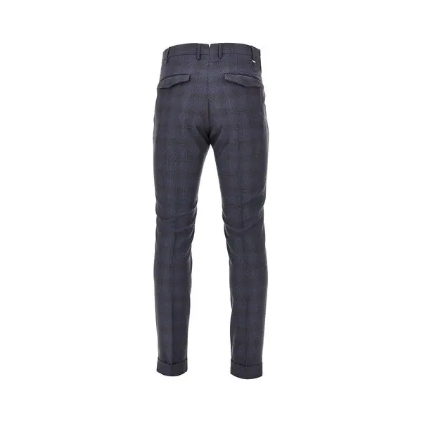 PT TORINO Check Wool Master Fit Pants