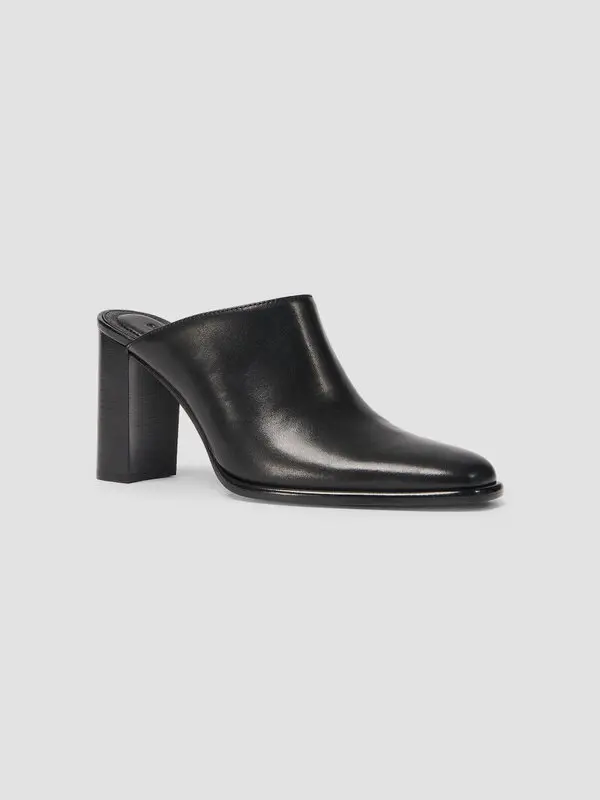 Simkhai Carolyn 85mm Leather Block-heel Mules