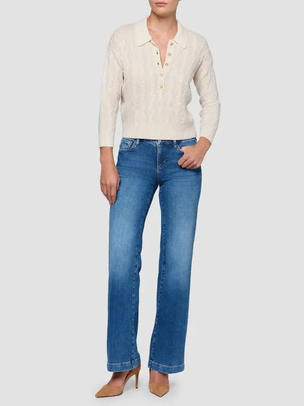 L'Agence Cable-knit Wool Sweater