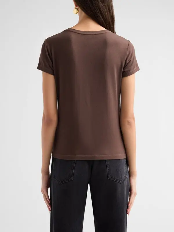 L'Agence Ressi Crewneck T-shirt