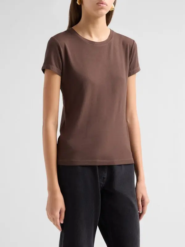 L'Agence Ressi Crewneck T-shirt