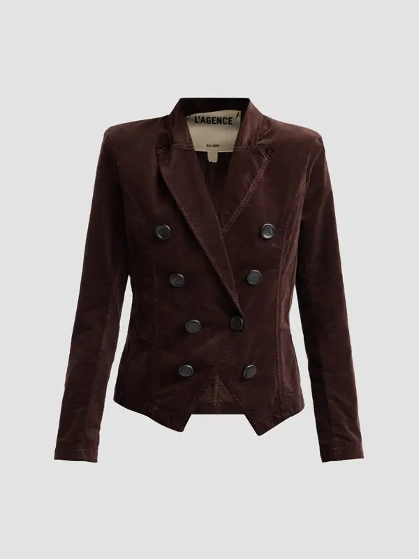 L'Agence Emerson Double-breasted Blazer