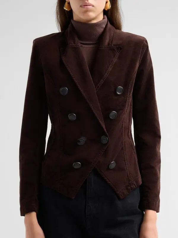 L'Agence Emerson Double-breasted Blazer