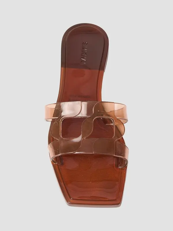Simkhai Monogram Jelly Flats