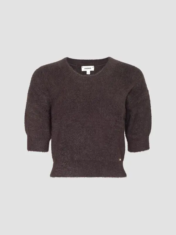L'Agence Guinevere Crop Sweater