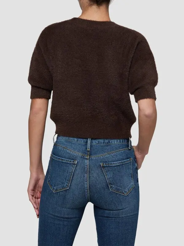 L'Agence Guinevere Crop Sweater