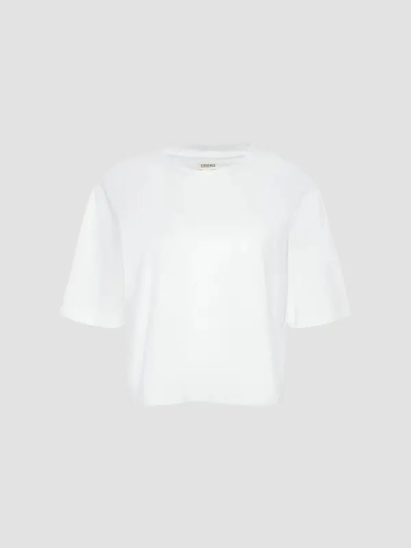 L'Agence Daria Cotton Crop T-shirt