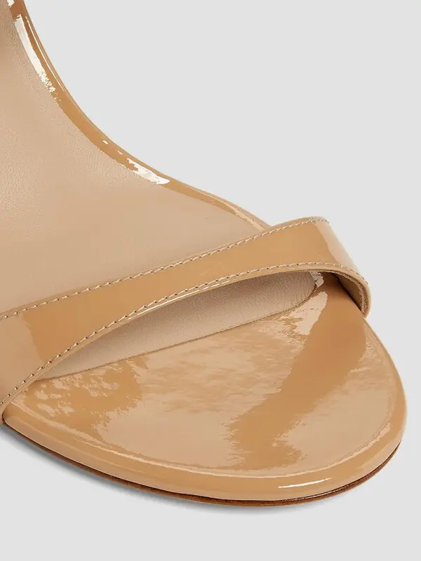 STUART WEITZMAN Nudist 85mm Slide Sandals - Adobe