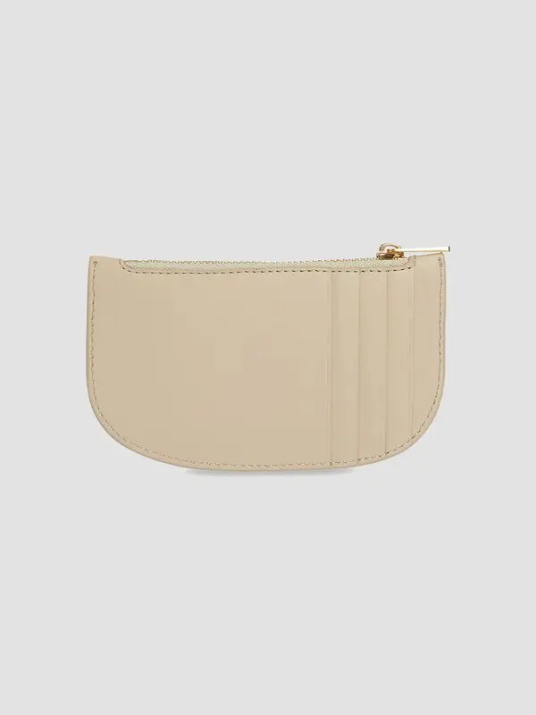 Vince Demma Croc-embossed Leather Card Case