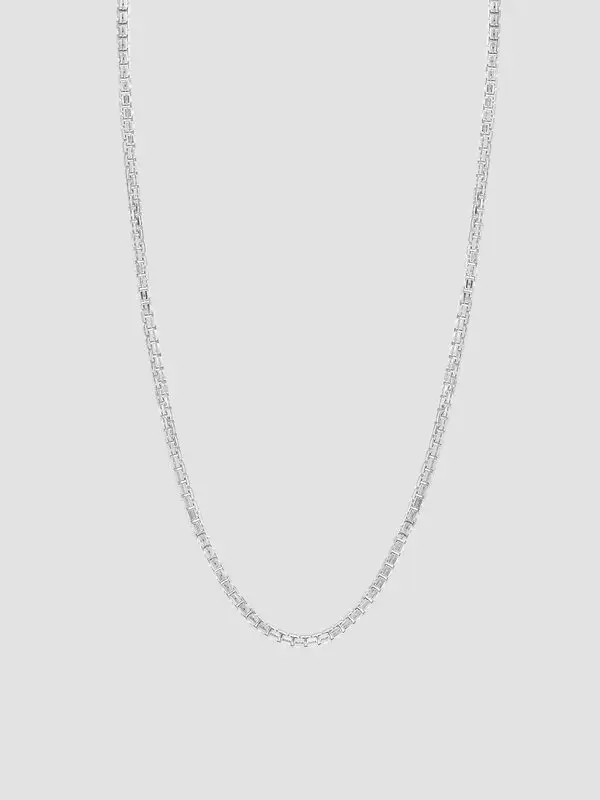 Saks Fifth Avenue Collection 925 Sterling Chain Necklace - Silver