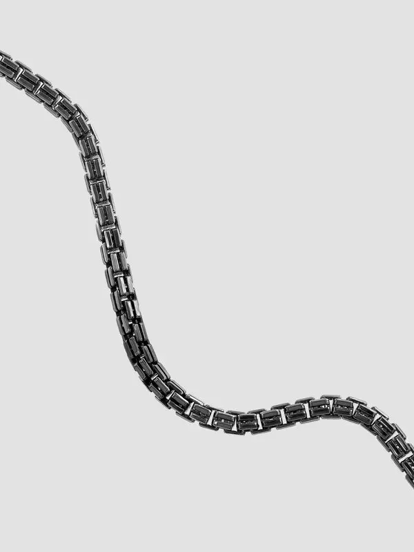 Saks Fifth Avenue Collection Black Ruthenium-plated Sterling Chain Bracelet
