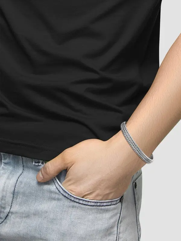 Saks Fifth Avenue Collection 925 Sterling Bangle