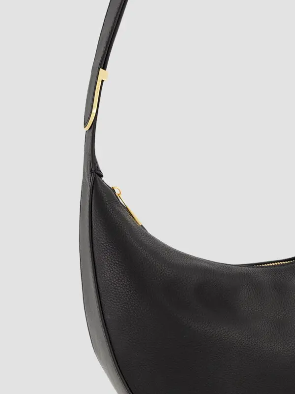 Vince Eris Small Pebble Leather Hobo Bag