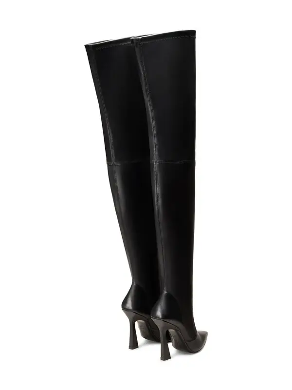 STUART WEITZMAN Ultravinnie 100mm Leather Over-the-knee Boots