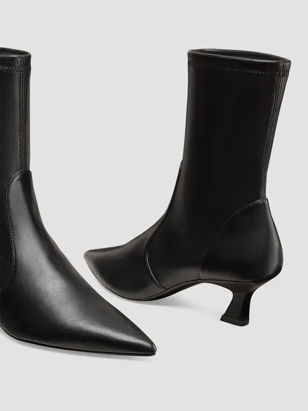 STUART WEITZMAN Vinnie 50mm Leather Boots - Black