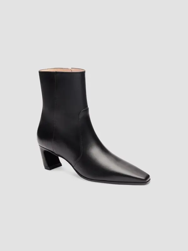 STUART WEITZMAN Stassi 50mm Leather Ankle Boots