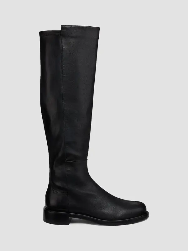 STUART WEITZMAN 5050 Gisele 30mm Leather Knee-high Boots - Black